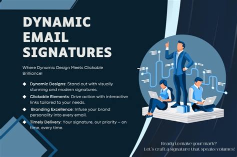 Create Dynamic And Clickable Email Signatures By Free Lancalot Fiverr