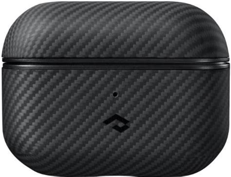 Чохол Pitaka Magez із саржі для Airpods Pro 2 го покоління Чорно сірий фото отзывы