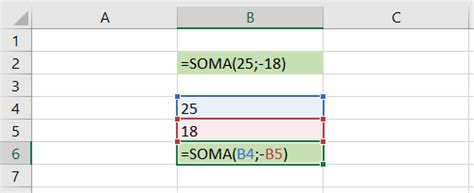 Como Subtrair No Excel Excel Genial