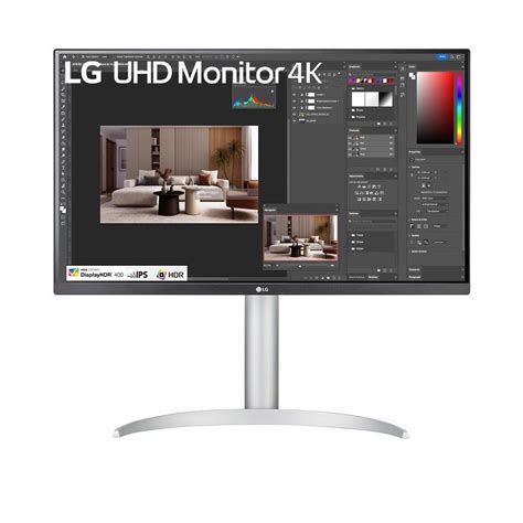 Monitor Profissional Lg 27 Polegadas Uhd 4k Ips Hdmi E Displayport Hdr400 Freesync Dci P3