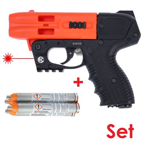 Jpx4 Jet Protector Reizstoffabwehr Set Mit Integr Laser Swor