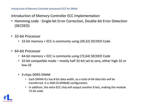 Memory Ecc The Comprehensive Of Sec Ded Pdf Data Storage And
