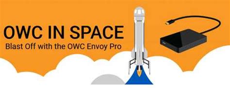 OWC Sending Customer Content To Outer Space On Envoy Pro Thunderbolt External SSD