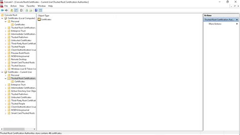Using Mmc To View Certificates