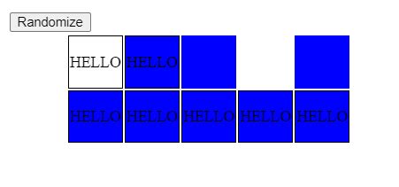 Unexpected Behaviour When Using Javascript To Hide Elements Of An Html Table Stack Overflow