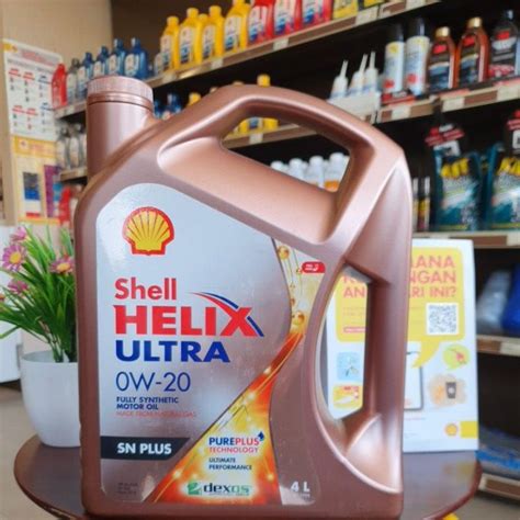 Jual Oli Shell Helix Ultra Sn Plus L Shopee Indonesia