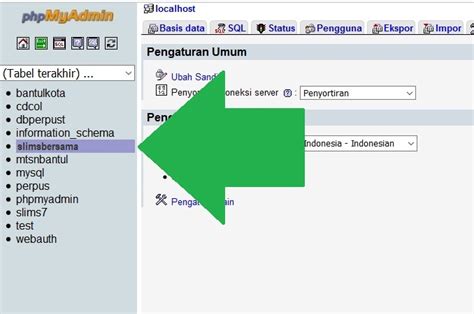 Cara Membackup Database SLiMS Dan Merestore Database SLiMS Pada Komputer Lain