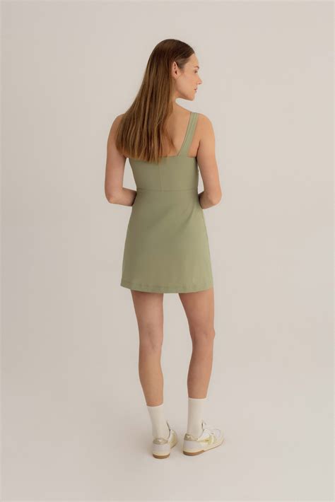 Active Dress Sage Green