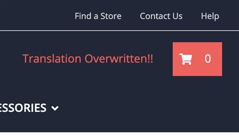 Issue Overwriting Translations Issue SAP Spartacus GitHub