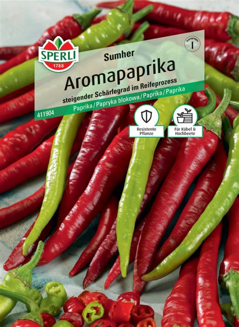 Sperli Aroma Paprika Sumher F1 Kaufen Globus Baumarkt