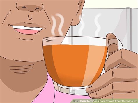 5 Ways To Treat A Sore Throat After Throwing Up Wikihow