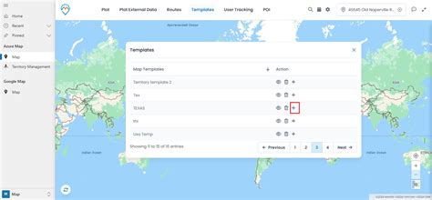How To Set A Default Template In Mappyfield With Azure Maps Integration
