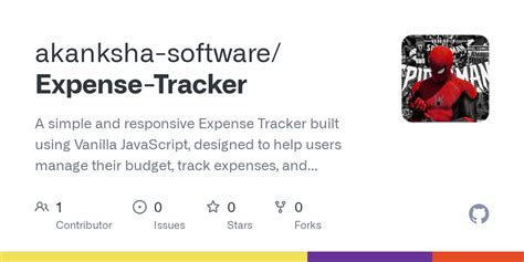 Github Akanksha Softwareexpense Tracker A Simple And Responsive