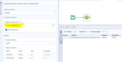 Solved Extracting Sheet Name And File Name From The Full Alteryx