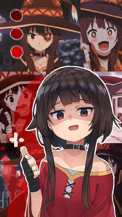 Megumin Anime Character Design Cute Anime Character Kawaii Anime