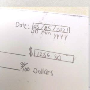 How To Write Cents On A Cheque Simple Life Of A Country Wife