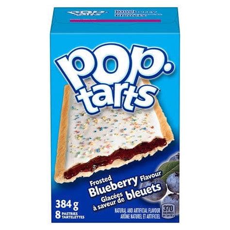 Kelloggs Pop Tarts Toaster Pastries Frosted Blueberry 8ct 400g14