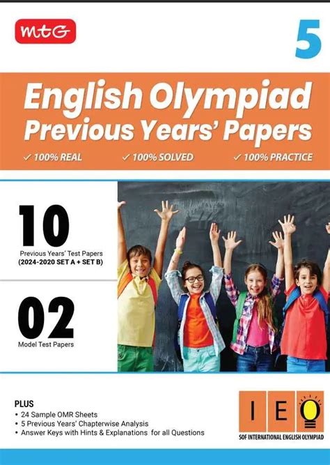 Mtg Class 5 English Olympiad Previous 5 Years Papers