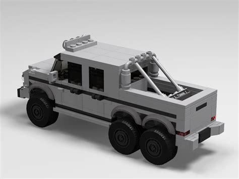 Lego Moc Mercedes Benz G Class 6x6 By Supersoniquebricks Rebrickable