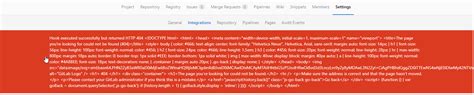 gitlab webhooks showing error 404 build trigger in jenkins not