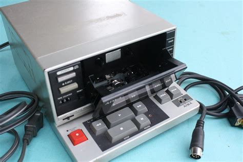 Aiwa Cassette Data Recorder Vintage Dr 1 As Is Needs Belt 4548366939