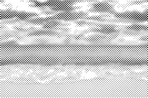 Premium Vector | Abstract grunge halftone vector banner black and white ...