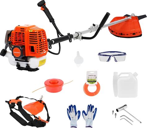 52cc 2 Stroke Gas Edgerstraight Shaft String Backpack Grass Trimmer