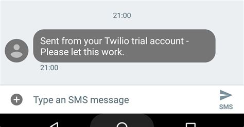 Sending Sms Via Code Twilio Net C Rcsharp