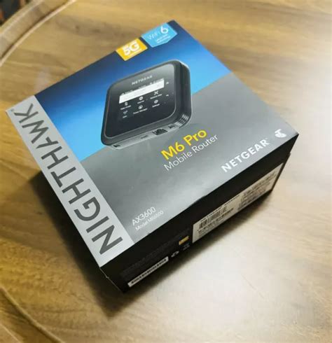 Telstra Netgear Nighthawk M6 Pro 5g Wifi 6 Mobile Router Mr6500