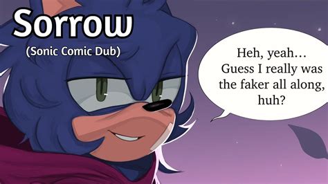 Sorrow Sonic Comic Dub Part 1 [angst Series] Youtube