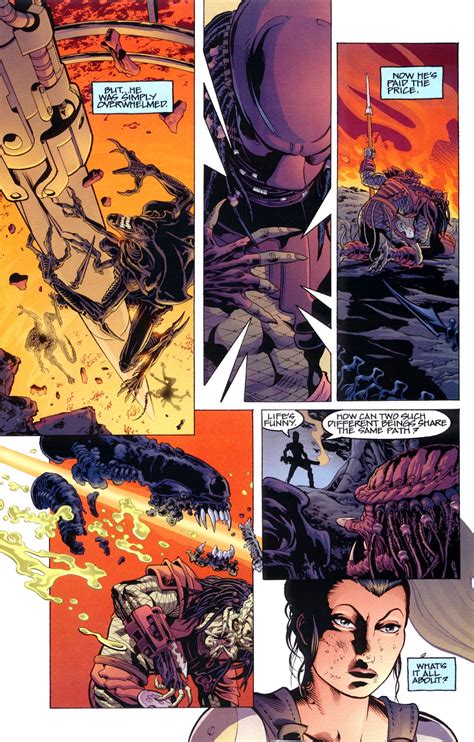 Read Online Aliens Vs Predator Annual Comic Issue Full
