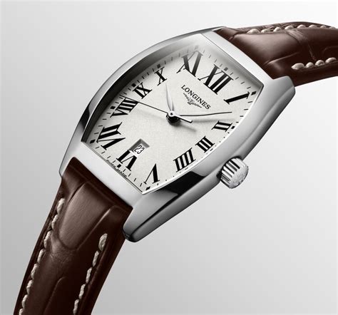 Longines Evidenza Quartz Stainless Steel Silver Dial Strap Watch