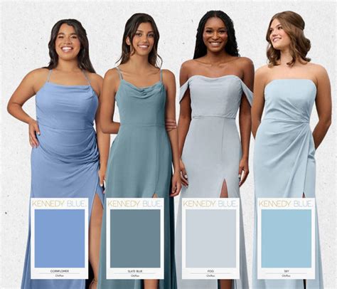 Mismatched Bridesmaid Dresses The Best Wedding Color Combinations