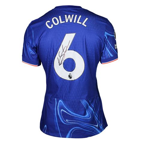 Levi Colwill Chelsea Chelsea Brighton And Hove Albion Matchwornshirt