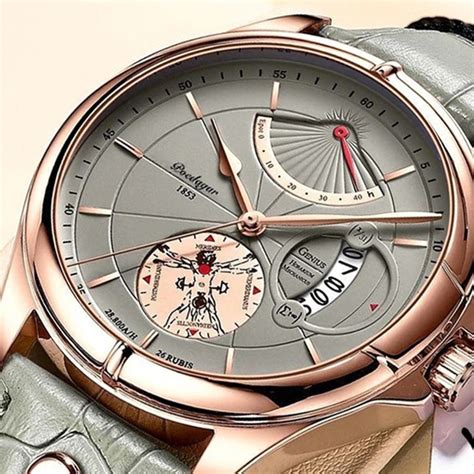 Swiss Brand Poedagar Watches Mens Sport Chronograph Design Quartz