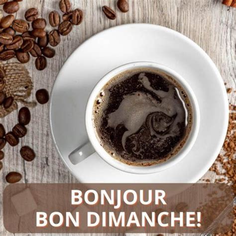 Bon dimanche café image grains picturesdown