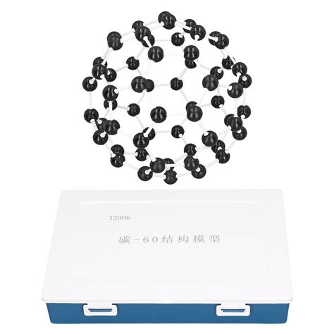 C60 Molecular Structure Model Carbon Atoms And Bond Kit Chemistry