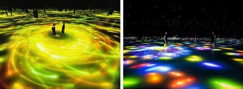 2 Drawing On The Water Surface Created By The Dance Of Koi And People