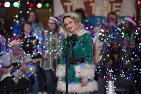 Emilia Clarke Last Christmas Movie Wallpaper Hd Movies K Wallpapers Images And Background