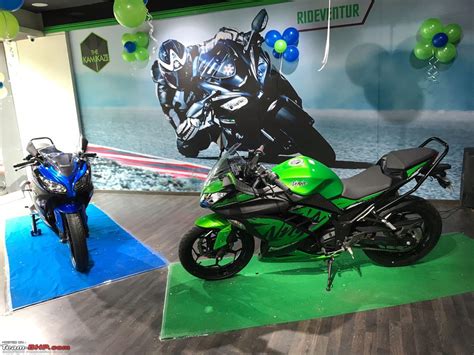 A Close Look The 2019 Kawasaki Ninja 300 Abs Team Bhp