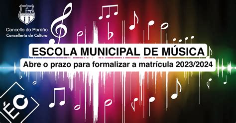 A Escola Municipal De Música Abre O Prazo Para Formalizar A Matrícula