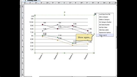 How To Create A Line Chart Edrawmax Youtube