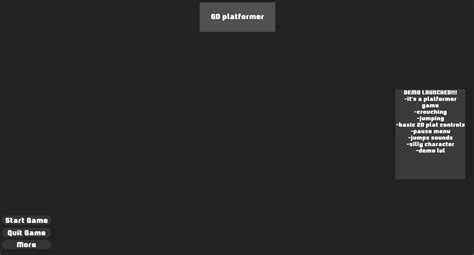 Gd Platformer Demo By Lulukasp