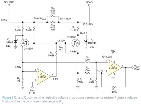 High Side Current Sense Circuit