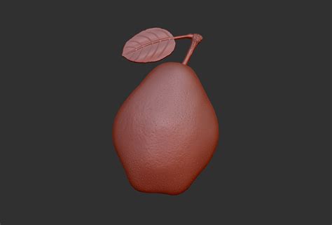 Stl File Pear 3d Relief Stl File 🍐 ・3d Printer Model To Download・cults