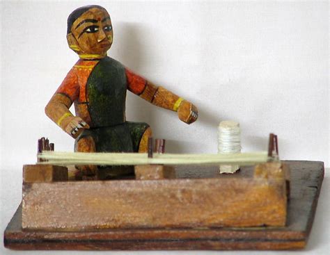 Village Woman Making Thread