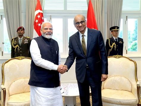 Pm मोदी का सिंगापुर दौरा भारत के सेमीकंडक्टर उद्योग को लगेंगे पंख दोनों देशों ने किया समझौता