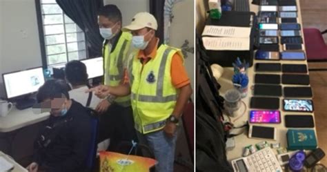 警破网赌服务中心 10印尼男女员工落网 马来西亚诗华日报新闻网