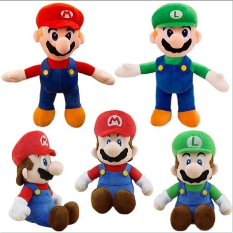 Pelúcia Super Mario Luigi Antialérgico Shopee Brasil