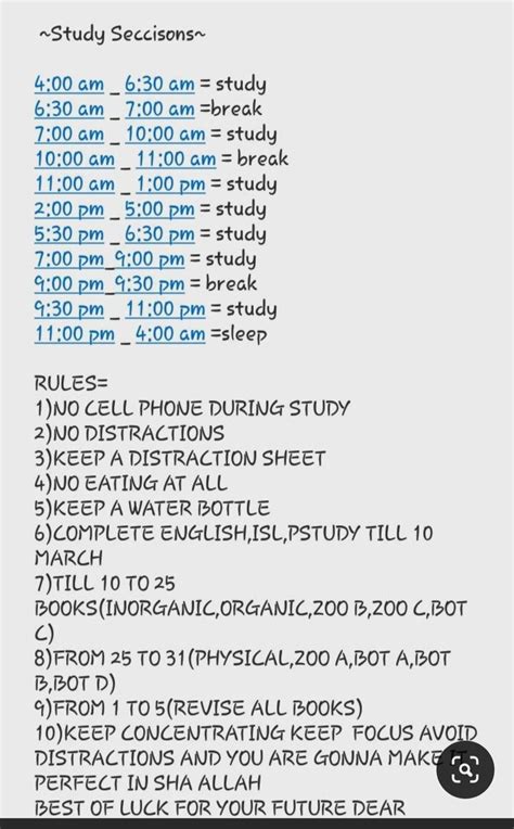 Study Time Table Study Planner Exam Study Tips Study Flashcards